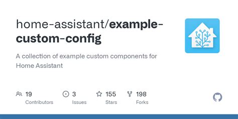 Github Home Assistantexample Custom Config A Collection Of Example Custom Components For
