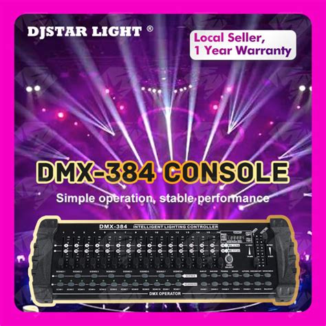 Manila Stocks Professional Stage Console Dmx 512 Controller 384 Dmx