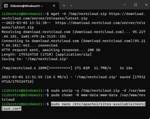 How To To Install NextCloud On Windows Server DED