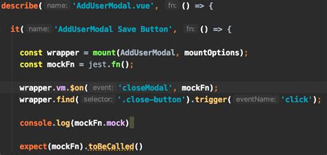 Jest Cant Read Components Methods Rvuejs