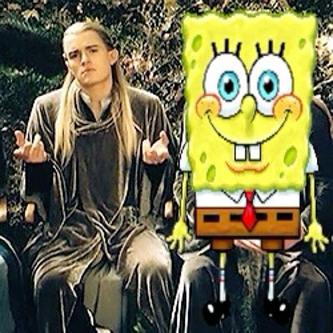 Legolas Spongebob Silly Lotr Lotr Legolas Lotr Funny The Hobbit