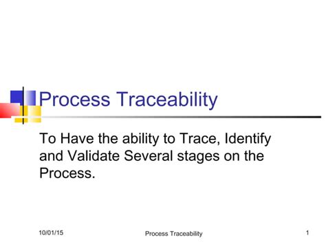 Traceability System Ppt Databases Computer Software And Applications