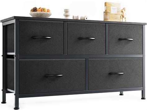 Olixis Dresser For Bedroom Storage With 5 Drawer Organizer Closet