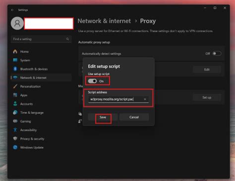 guide to setting proxies in windows 11