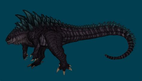 Godzilla Jr Wip By Trenchkaiju On Deviantart