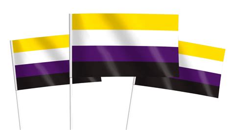 Non Binary Pride Handwaving Flags Hampshire Flag Company