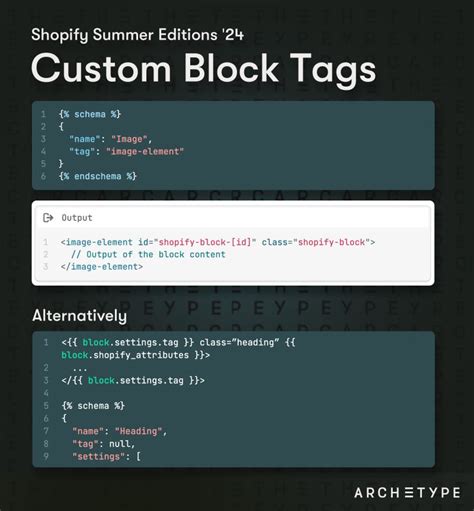 Archetype Themes On Linkedin Custom Block Tags 🏷️ You Can Now Specify The Wrapping Element Around