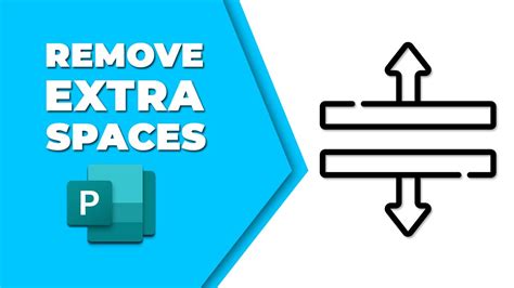 How To Remove Extra Spaces In Publisher Youtube