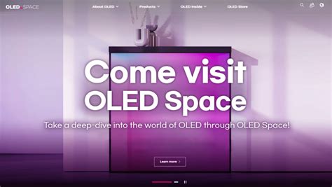 Take A Deep Dive Into The World Of Oled Through Oled Space Lg