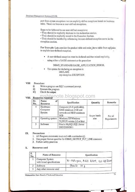 22319 Database Management System DMS Solved Lab Manual Pdf Manual Answer