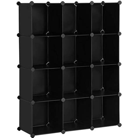 Songmics Diy 12 Cube Storage Cube Organizer Cube Bookshelf Bookcase