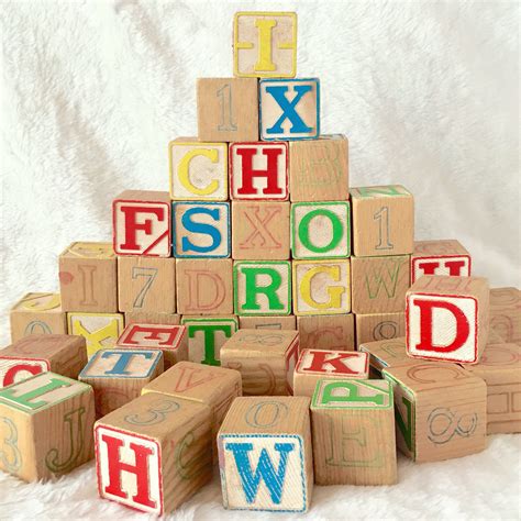 Large Wooden Toy Blocks
