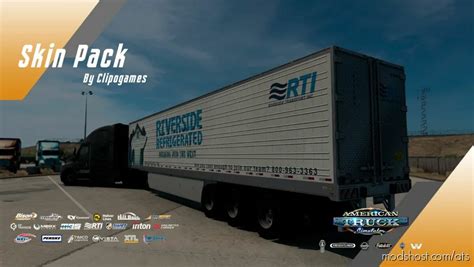 Skin Pack By Clipogames American Truck Simulator Mod Modshost