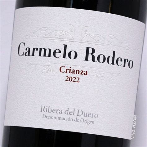 Carmelo Rodero Crianza 2022 Comprar En Vinovi Vinoteca