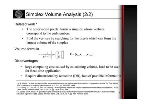 Simplex Volume Analysis Based On Triangular Factorization A Framework