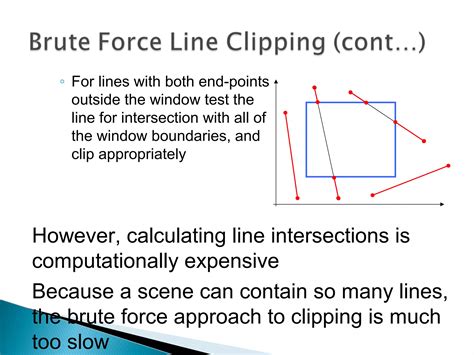 Clipping Algorithm In Computer Graphics Ppt