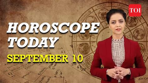Horoscope Today September 10 2023 Ai Anchors Astrological