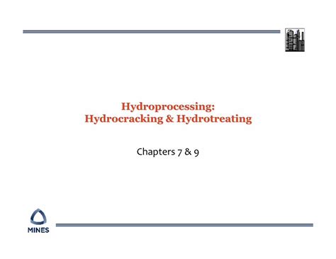 Pdf Hydroprocessing Hydrocracking And · Pdf Filehydroprocessing Catalysts ‣ Hydrotreating