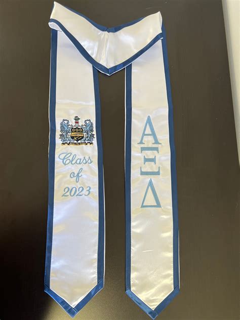 Sorority Graduation Stole The Letter Market