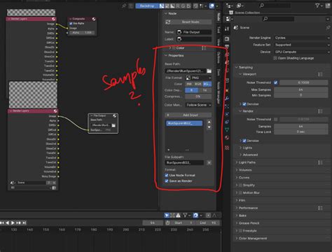 rendering how to use render layers with different sample counts
