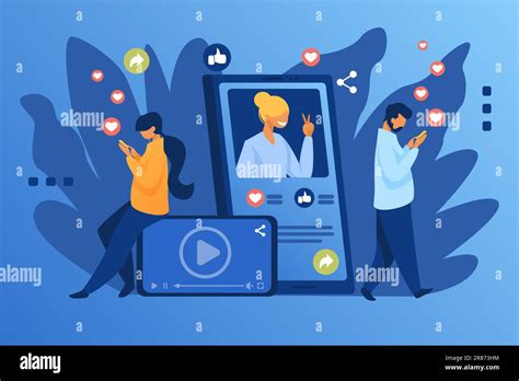 Social Media Popularity Stock Vector Image And Art Alamy