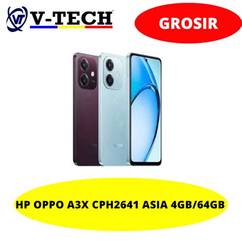 Jual Hp Oppo A3x Cph2641 Asia 4gb 64gb 128gb Shopee Indonesia