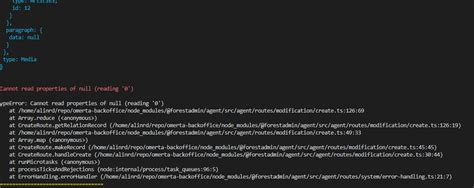 Schema Read Error Help Me Forest Admin Developers Community