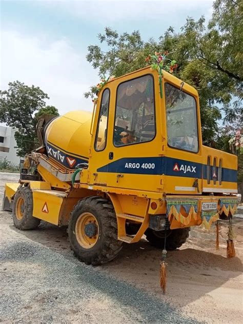 Ajax Fiori Self Loading Concrete Mixer For Rent M At Day In Dindigul