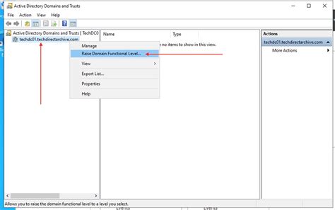 Raise Or Downgrade Ad Domain And Forest Functional Level