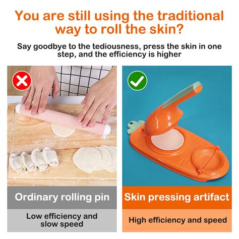 Badu Bg 2 в 1 ръчен уред за приготвяне на тестени изделия за кнедли Преносим артефакт от кожа за