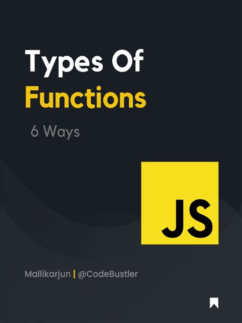 Type Of Function In Js Pdf