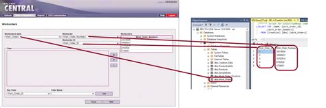 Configuring The External Database Feature Teklynx Central
