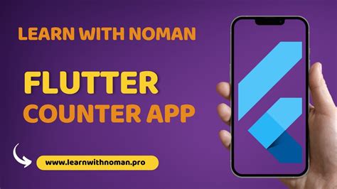 lesson 9 flutter counter apps learn with noman flutter apps