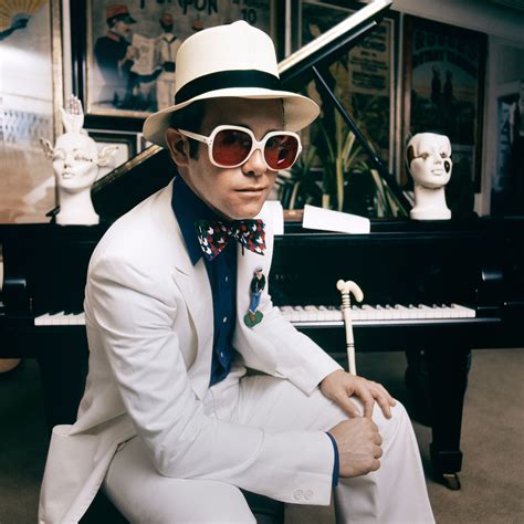 Elton Johns 70th Birthday And His Epic Collection Of Glasses Vogue