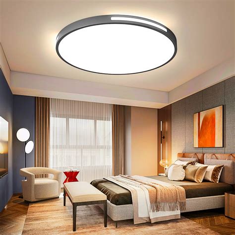 Nordic Tricolor Dim Led Ceiling Light Bedroom Center Light Ceiling