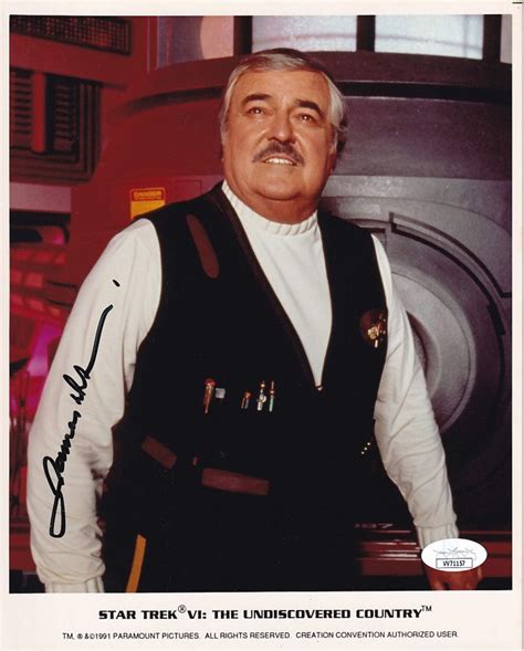 James Doohan Autographed Star Trek 6 The Undiscovered Country 8x10