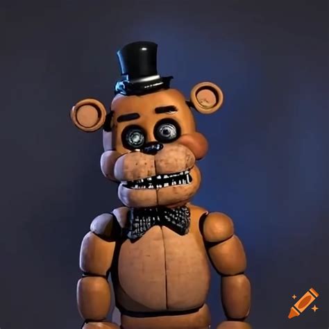 Animatronic Freddy Fazbear In A Dark Park On Craiyon