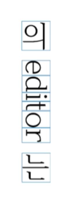 Fonts Harfbuzz And Freetype Rendering Horizontal Text Within Vertical Text Stack Overflow