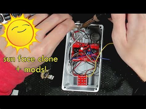 Guitar Pedal Build Sun Face Clone Stewmac Sun Fuzz Mods Youtube
