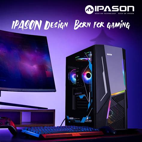 Snapklik Com Ipason Gaming Pc Desktop Intel Core I F Ghz