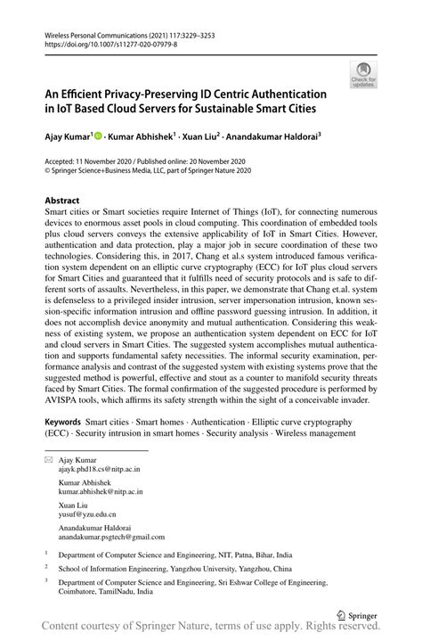 An Efficient Privacy Preserving Identification Centric Authentication