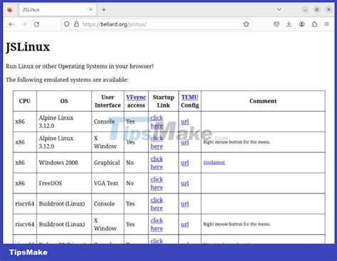 Emulator Websites To Help Use Linux Online