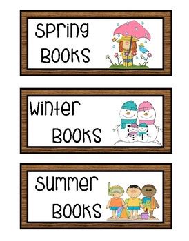 Rustic Classroom Library Labels By Primarily Joyful TpT