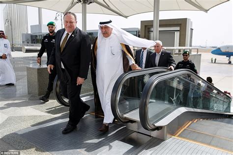 Pompeo Meets Saudi Arabian Crown Prince Blamed For Khashoggi