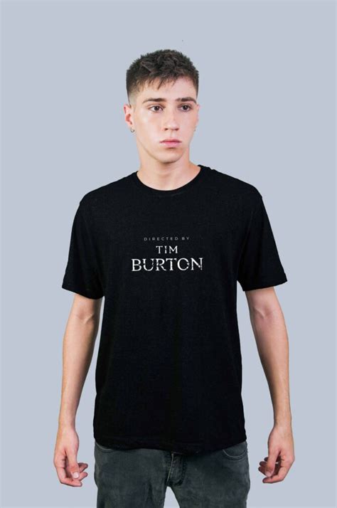 Camiseta Directed By Tim Burton Bendita Augusta Algodão Bendita