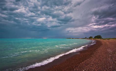 Beautiful Landscapes Of Lake Balkhash · Kazakhstan Travel And Tourism Blog