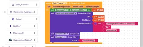 Custom Webview Download Not Working Discuss Kodular Community