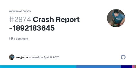 crash report 1892183645 · issue 2874 · wowsims wotlk · github