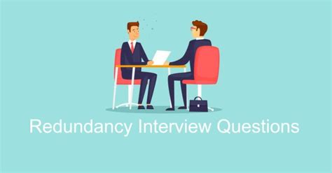 7 Tricky Redundancy Interview Questions Answer Brilliantly With