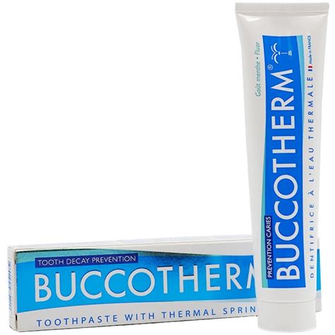 Зубная паста BUCCOTHERM Против кариеса с термальной водой, 75 мл ...